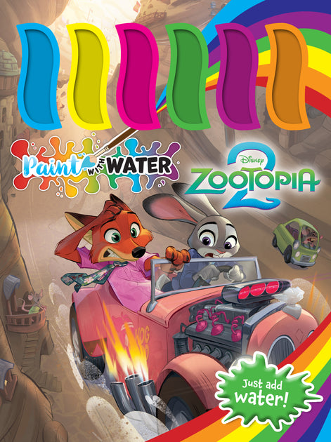 Zootopia 2: Paint with Water (Disney) | Not Just Books